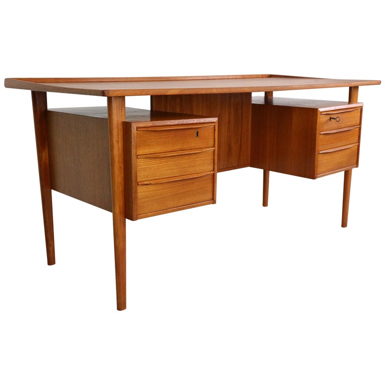 Scandinavian Writing Desk Designed by Peter Løvig Nielsen at 1stdibs