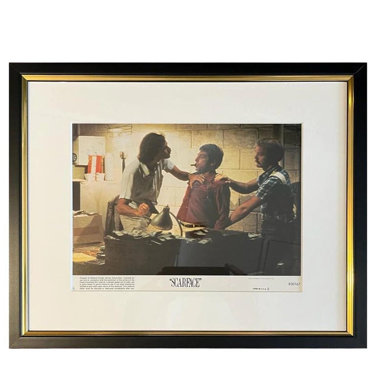 Scarface, Framed Poster, 1983, #6 For Sale at 1stDibs