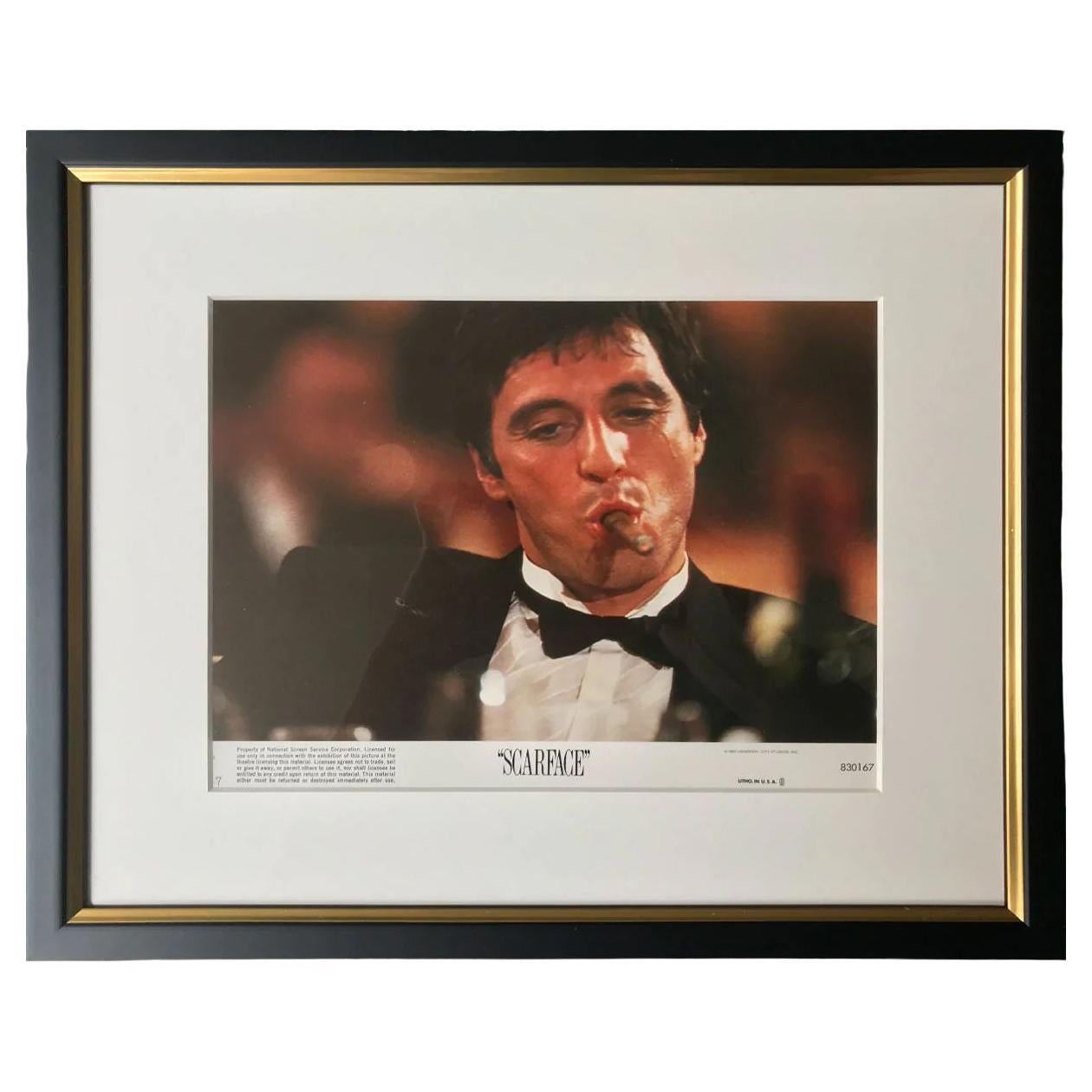 Scarface, Framed Poster, 1983 For Sale at 1stDibs
