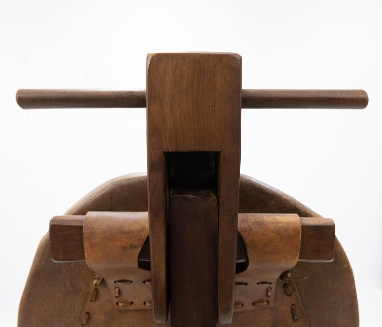 Scary Looking Brazilian Leather Hammock T Chair at 1stDibs | scary ...