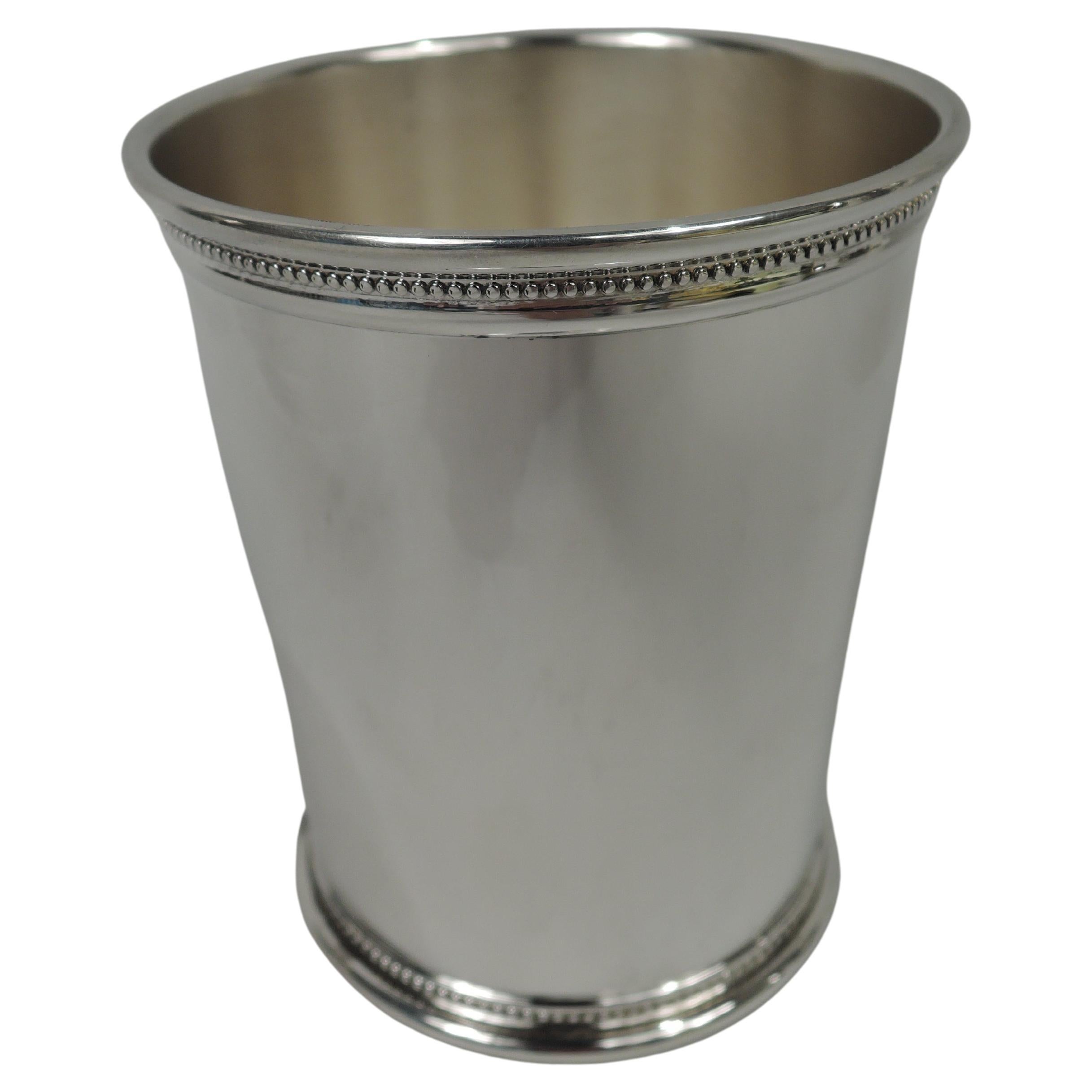 Scearce George Herbert Bush Old School Sterling Silver Mint Julep Cup ...