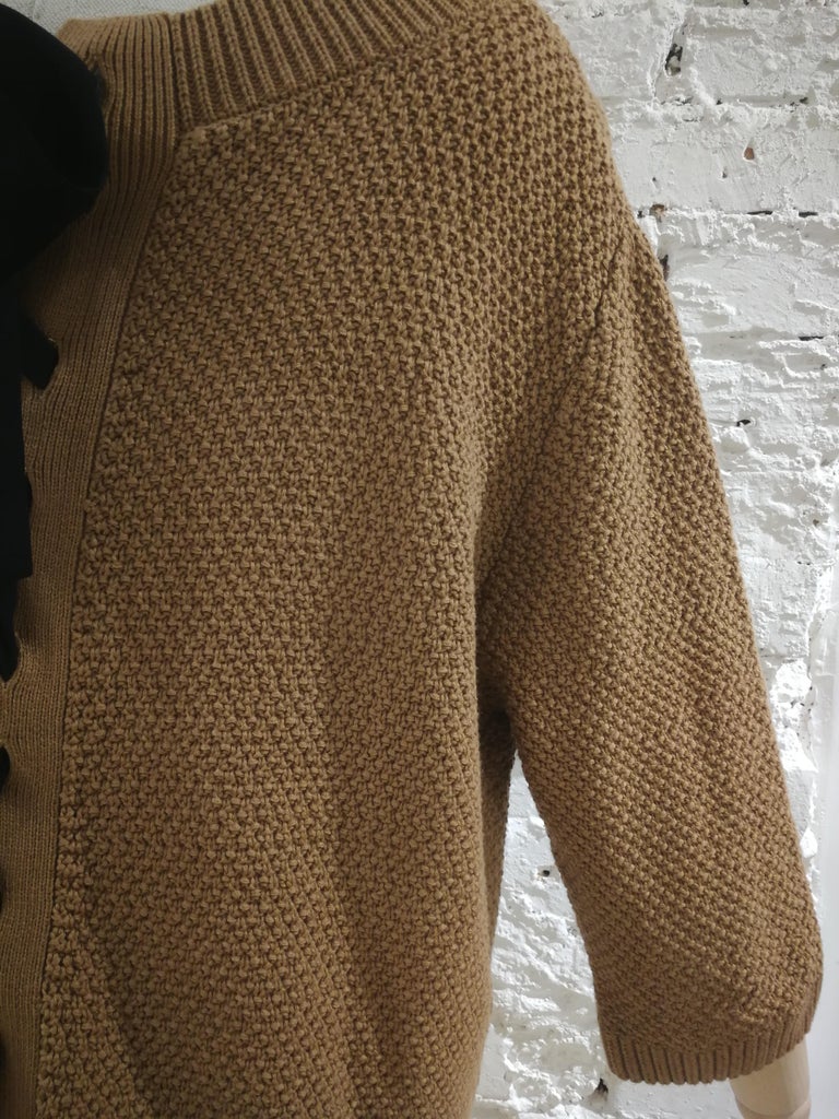 Scee Light Brown Sweater NWOT For Sale at 1stDibs