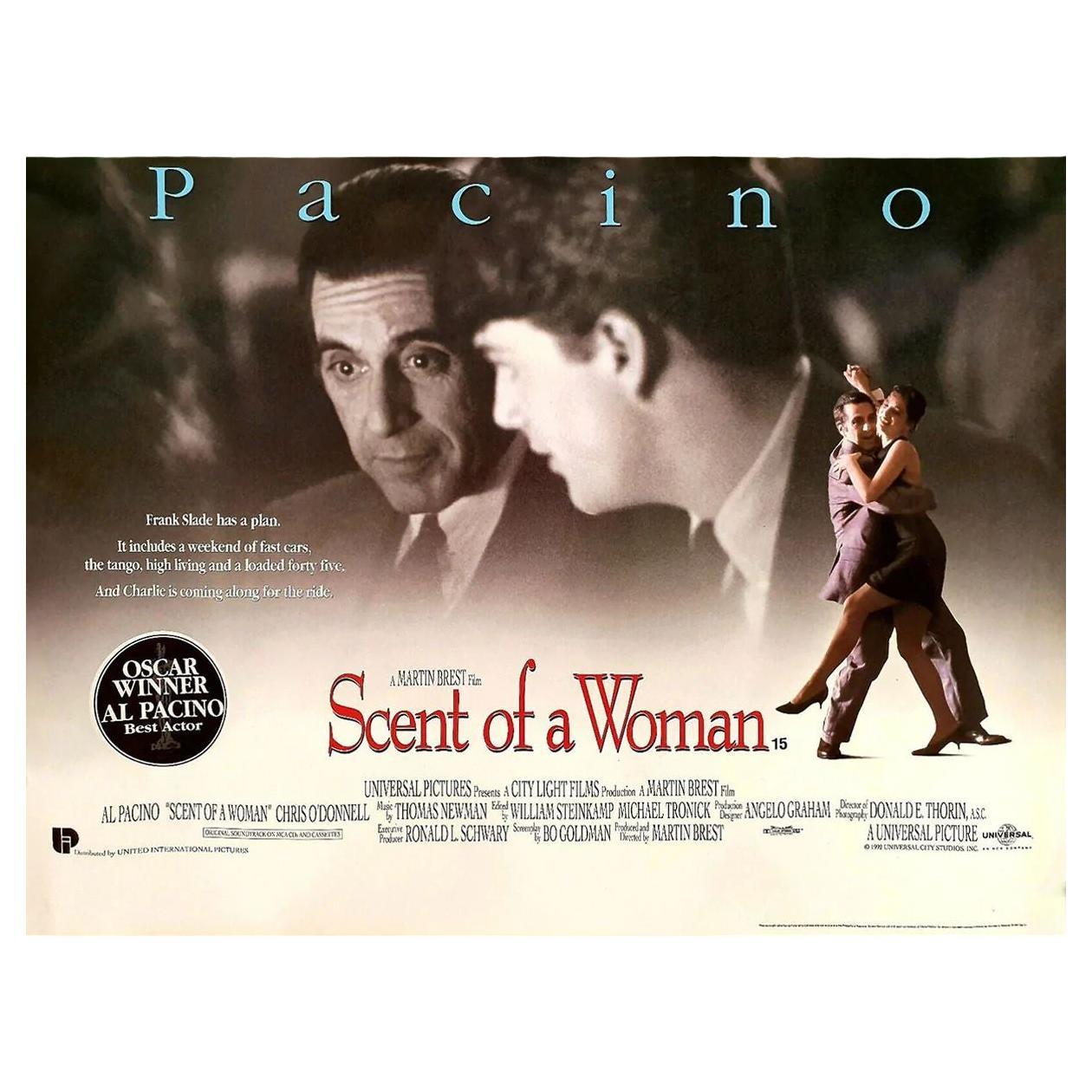 Scent of a Woman, 1992 Poster For Sale at 1stDibs | scent of a woman ...
