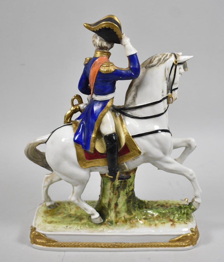 Scheibe-Alsbach Davoust Napoleon Porcelain Figurine, Germany For Sale ...