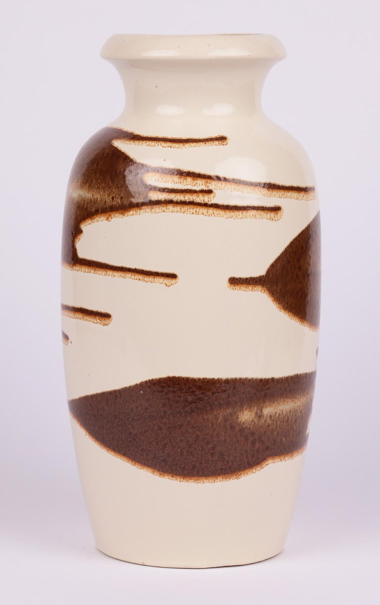 Scheurich Keramik Mid-Century Abstract Design Art Pottery Vase For Sale ...
