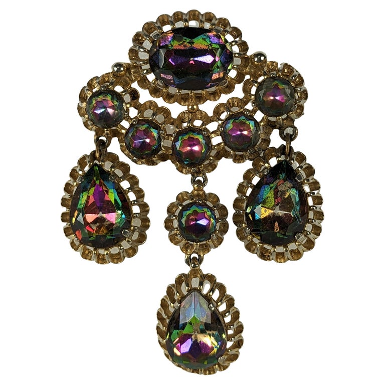 Schiaparelli Aurora Georgian Swag Brooch For Sale at 1stDibs