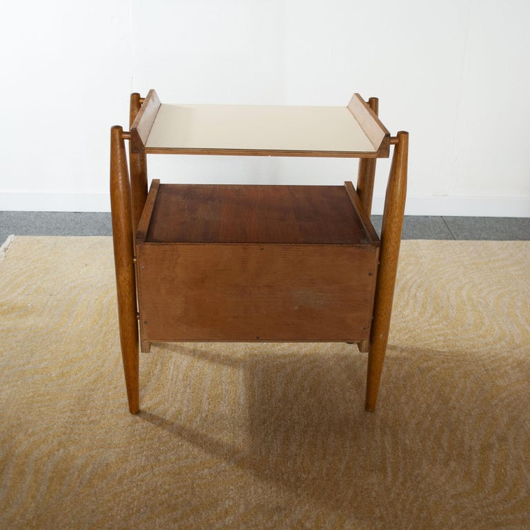 Schirolli Italian Desk and Typist Set from the 60's For Sale at 1stDibs