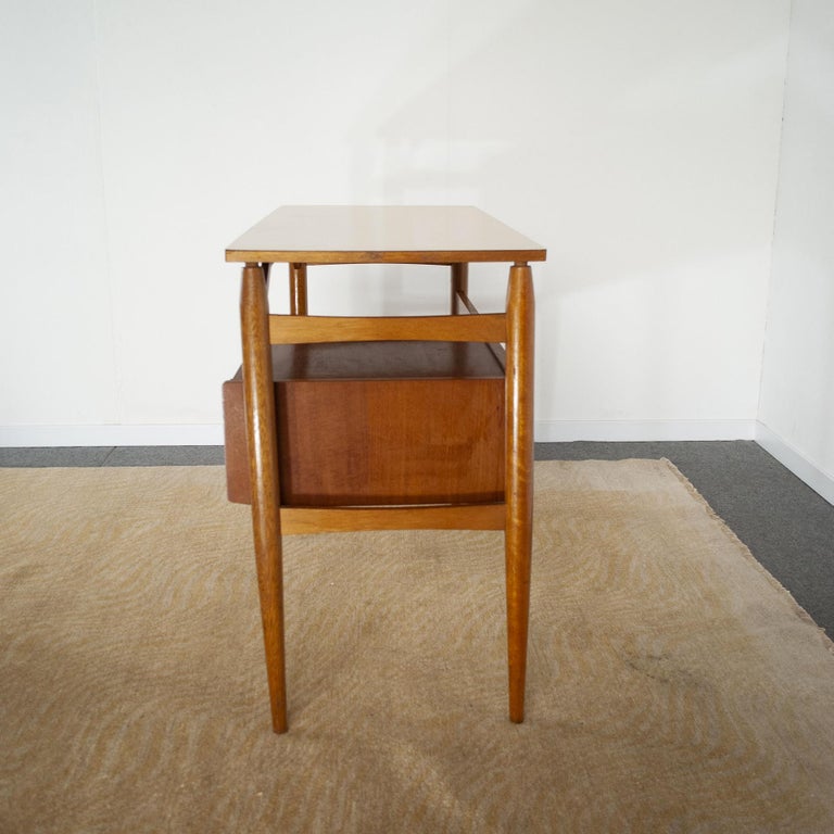 Schirolli Italian Desk and Typist Set from the 60's For Sale at 1stDibs