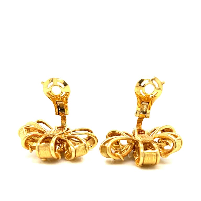 Schlumberger for Tiffany and Co. Gold Ear Clips at 1stDibs