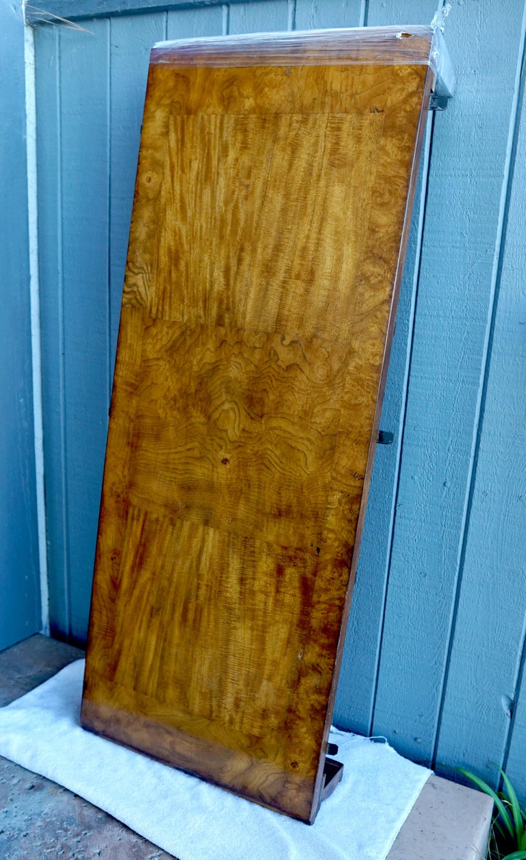 Schnadig William IV Dining Room Set 8 Chairs Burl Wood Table with 2 ...