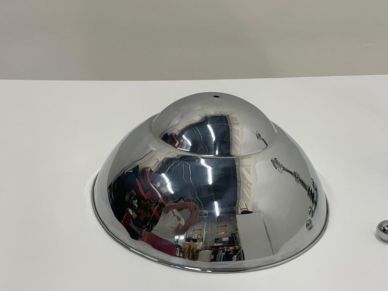 Schnazzy Jay Spectre Chrome Desk or Table Lamp For Sale at 1stDibs