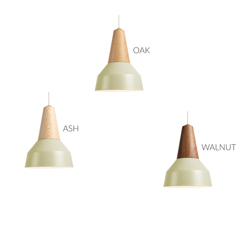 Schneid Studio Eikon Basic Pistache, Ash, Pendant Lamp For Sale at 1stDibs