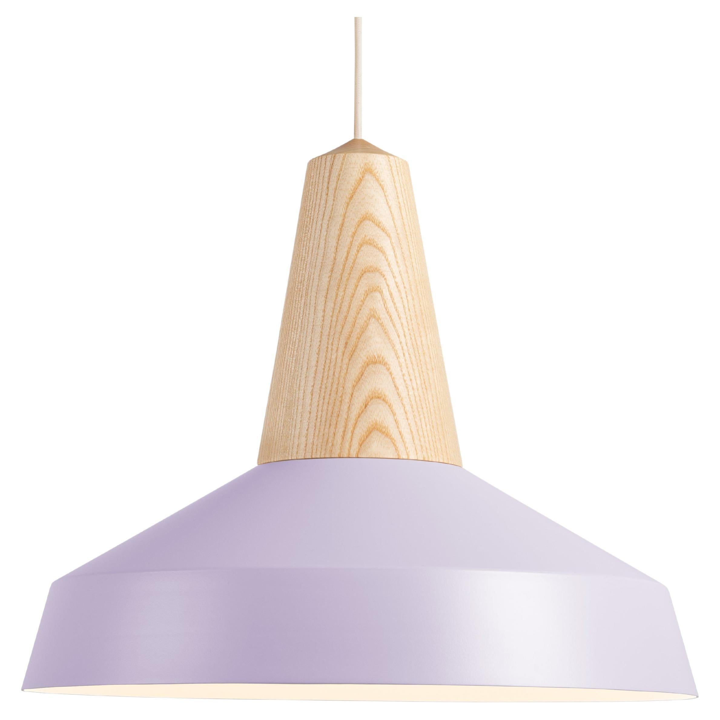 Schneid Studio Eikon Circus Lavender, Oak, Pendant Lamp For Sale at 1stDibs