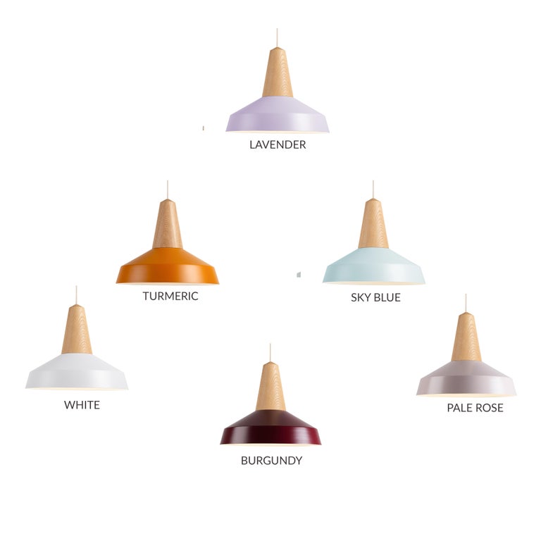 Schneid Studio Eikon Circus Turmeric, Walnut, Pendant Lamp For Sale at ...