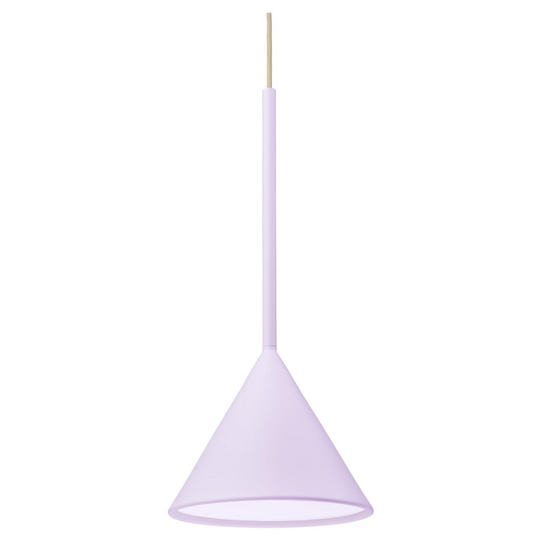 Schneid Studio Figura Cone Lamp, Lilac For Sale at 1stDibs