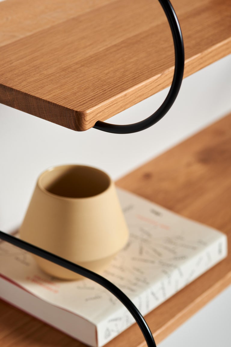 Schneid Studio Onda Shelf Large, Black For Sale at 1stDibs