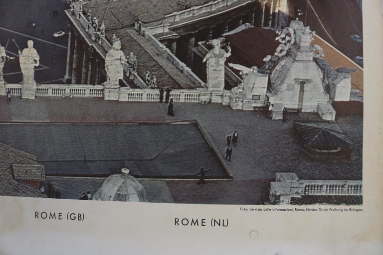 Scholl Wall Chart, Rome For Sale at 1stDibs