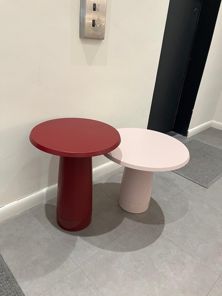 Schonbuch Set of Two Amanita Wood Side Tables by Christina Haas in ...