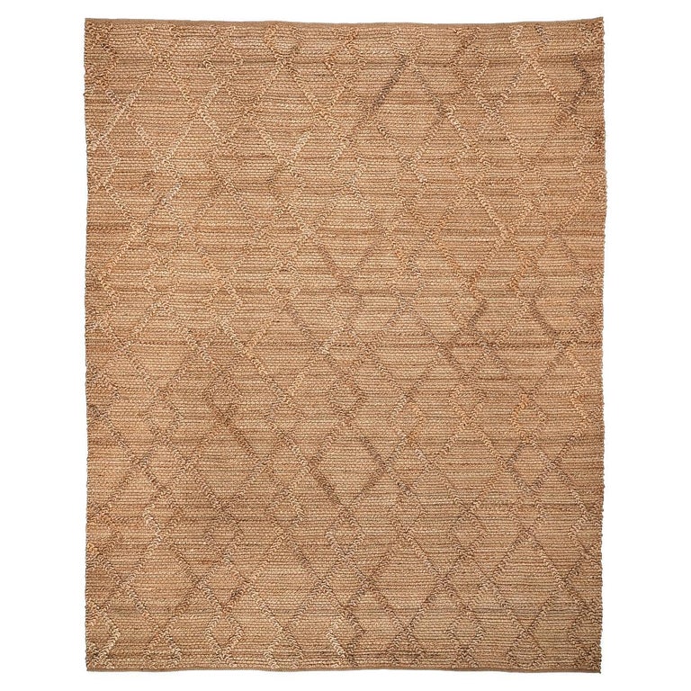 Schumacher Branson 9' x 12' Jute Rug In Sand For Sale at 1stDibs