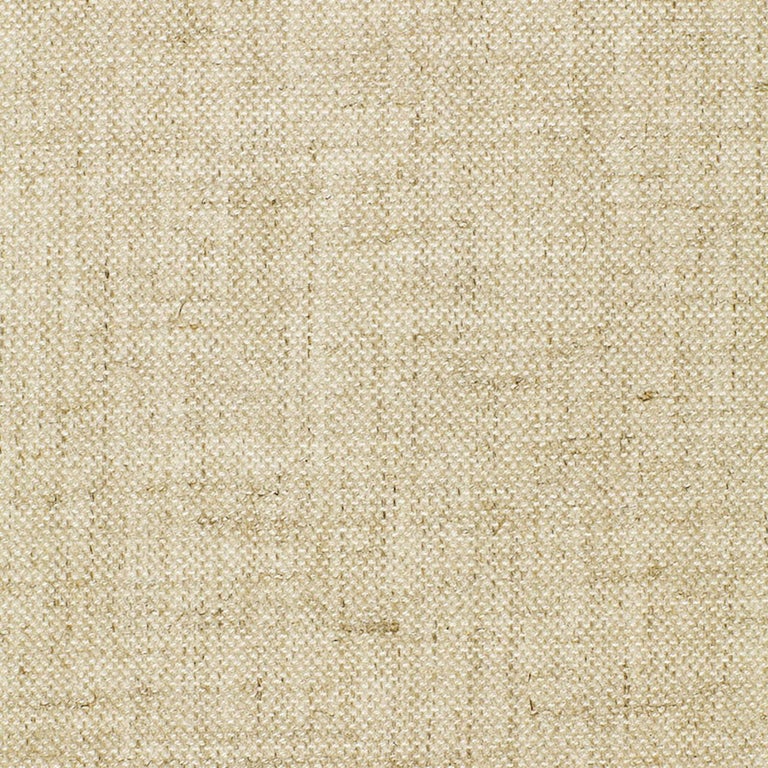 Schumacher Copenhagen Walnut Sofa Upholstered in Sahara Weave Fabric ...