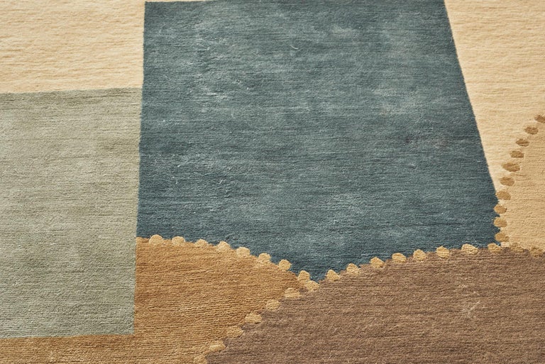 Schumacher Cotton Club Area Rug in Hand Knoted Wool and Silk by ...