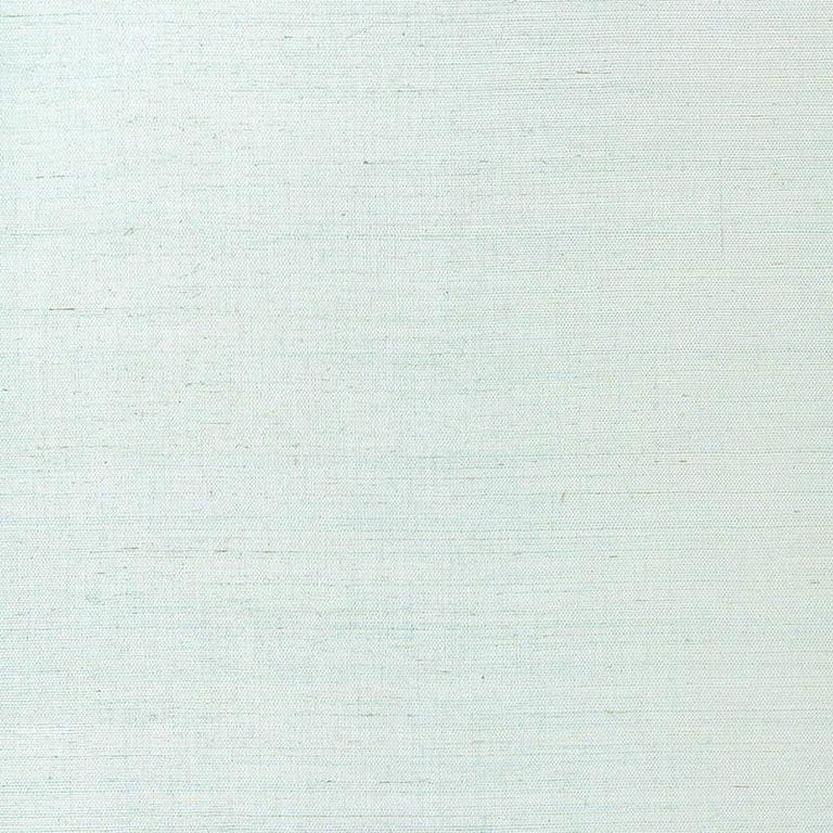 Schumacher Suwon Sisal Wallpaper in Silver Surf For Sale at 1stDibs