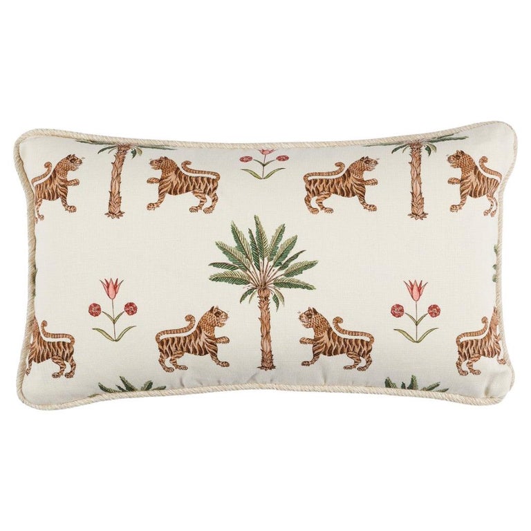 Schumacher Tiger Palm 24" Pillow at 1stDibs