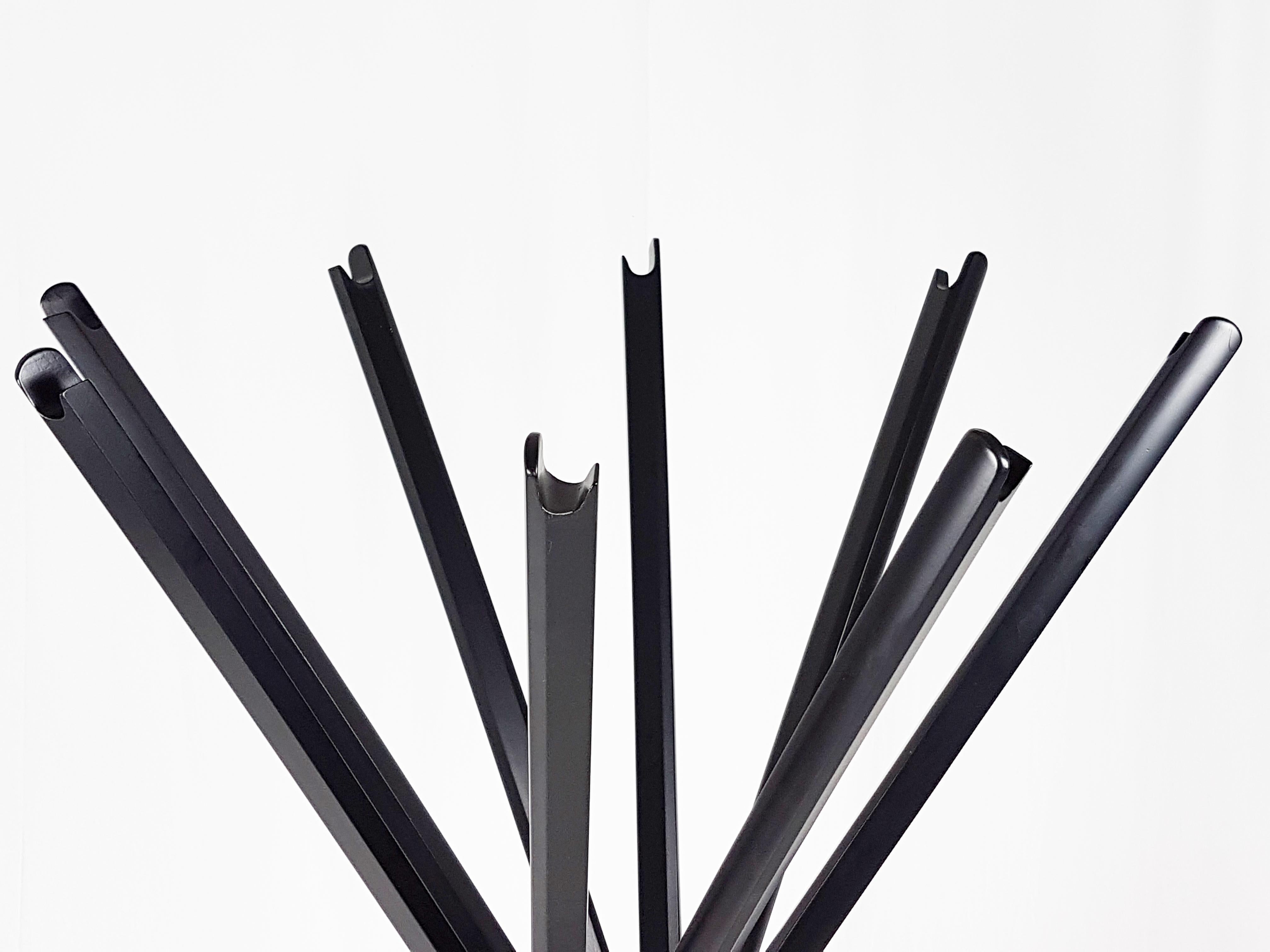 "Sciangai" Folding Coat Hanger in Black Ash Design De Pas, D'urbino for ...