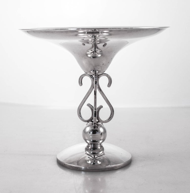 Sciarrotta Sterling Compote For Sale at 1stDibs
