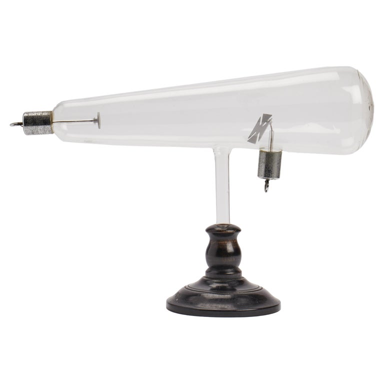 Scientific instrument: Crookes Maltese Cross Tube, Italy, 1900 For Sale ...