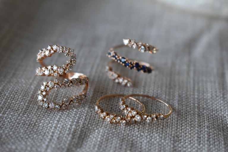 Customizable Scintilla Sparkling Diamond Ring For Sale at 1stDibs