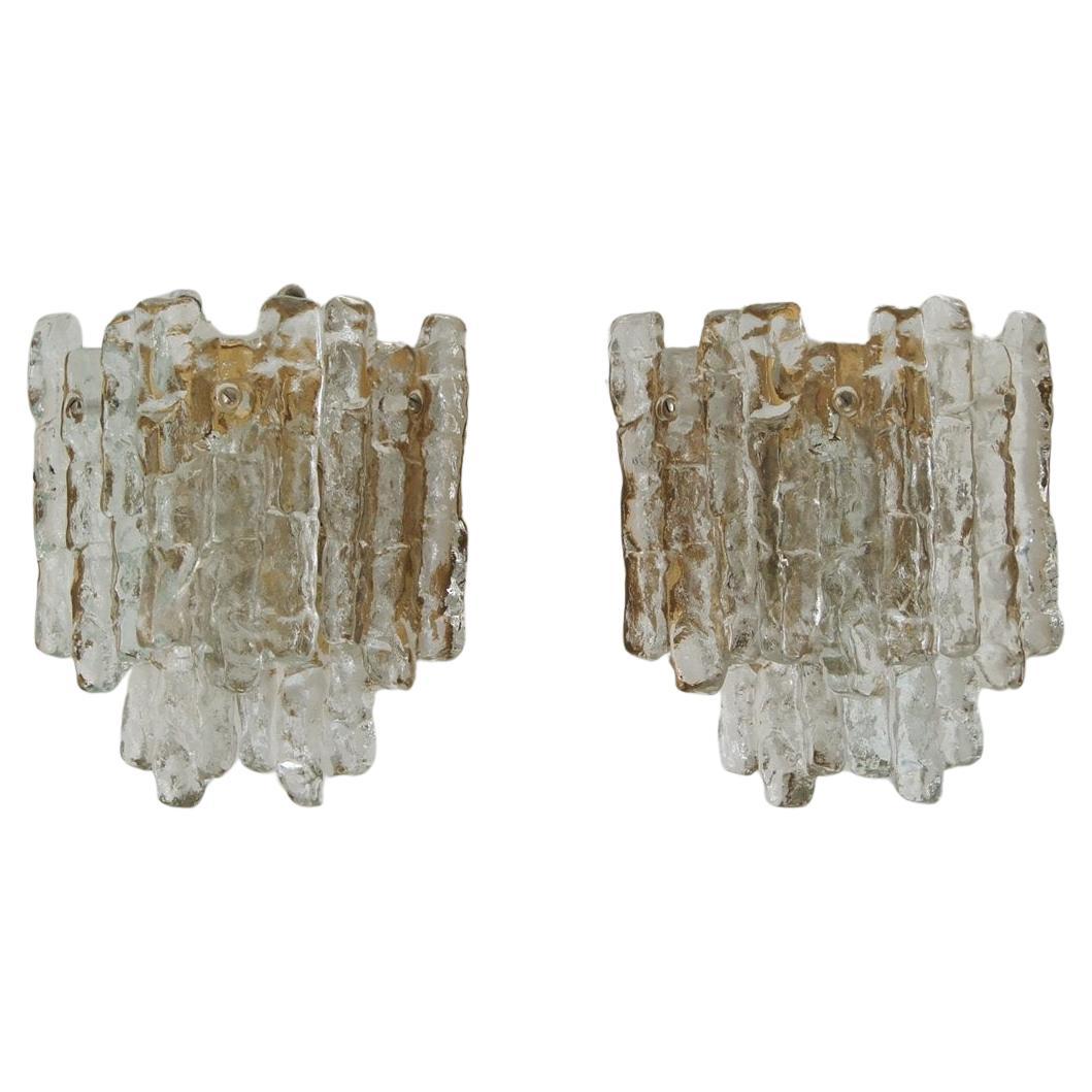 Sconces by J. T. Kalmar for Kalmar, 1970s, Set of 2 For Sale at 1stDibs
