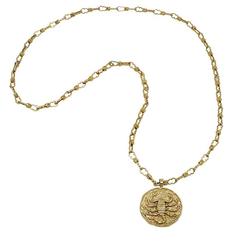 Axel Russmeyer Crystal Bead Gold Necklace at 1stDibs | axel necklace