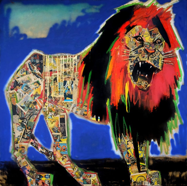 Scott Dykema - Comically, Original Painting For Sale at 1stDibs