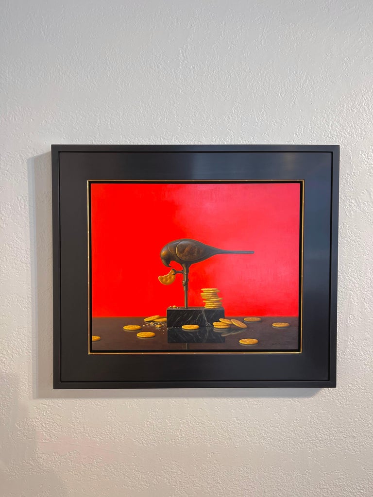 Scott Fraser - "Red Ritz", Oil Painting For Sale at 1stDibs