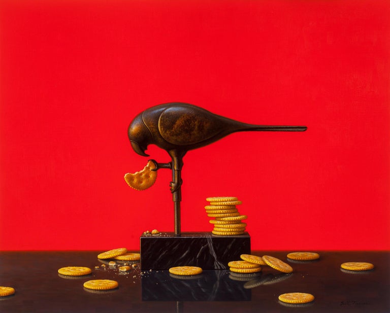 Scott Fraser - "Red Ritz", Oil Painting For Sale at 1stDibs
