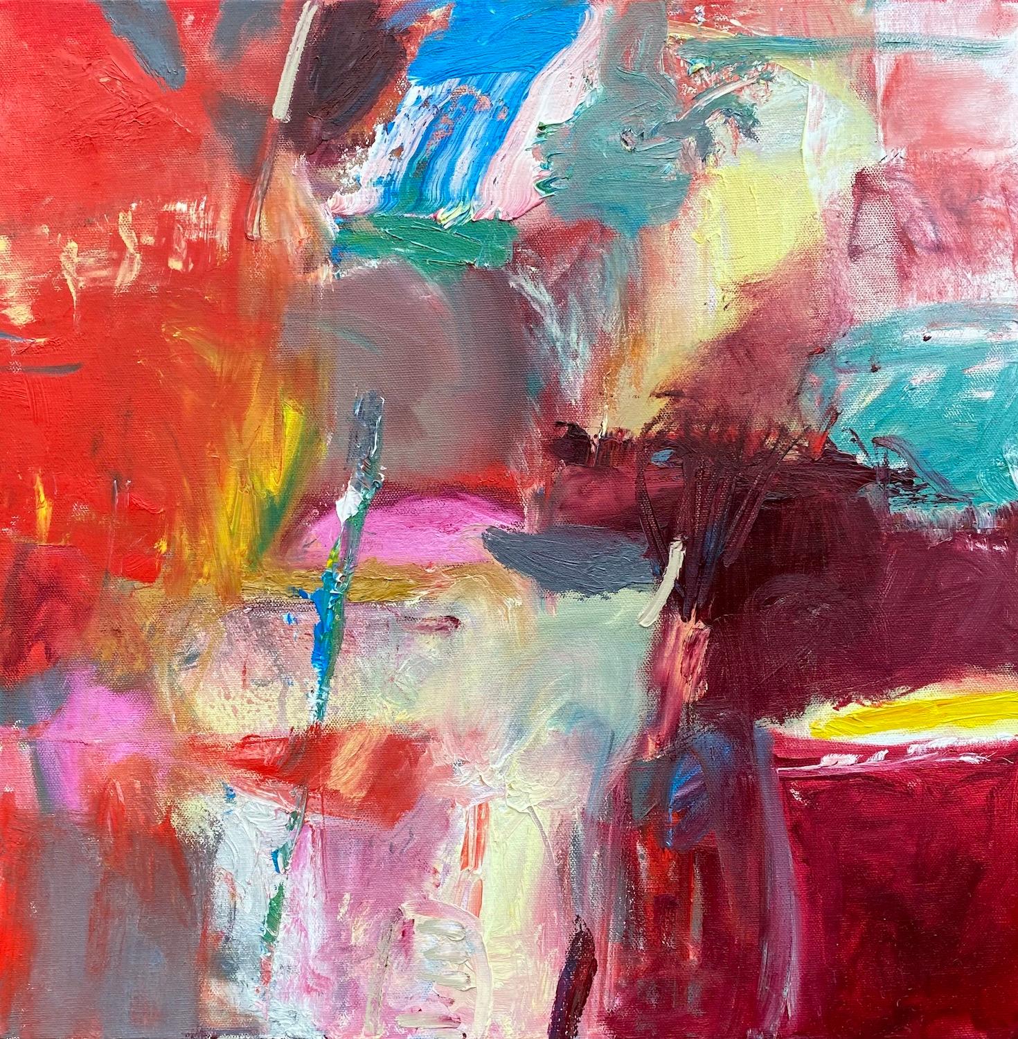 Howard Brotman - The Fireman, Painting, Oil on Canvas For Sale at 1stDibs