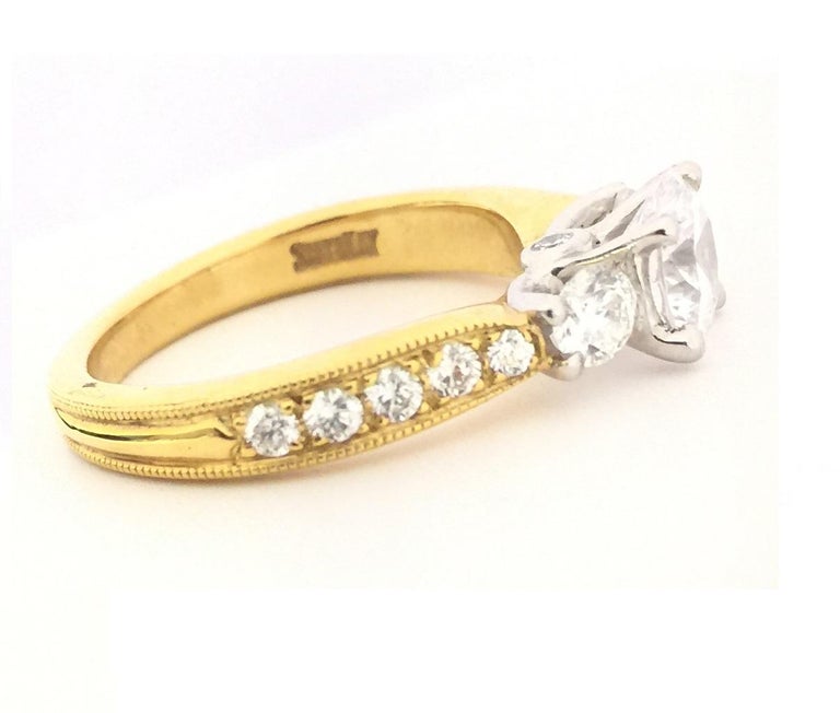 Scott Kay Ladies Diamond Engagement Ring M1163RD10PP For Sale at 1stDibs