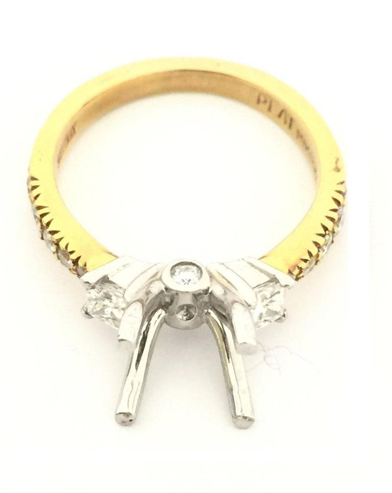 Scott Kay Ladies Diamond Setting M0489RDPP For Sale at 1stDibs