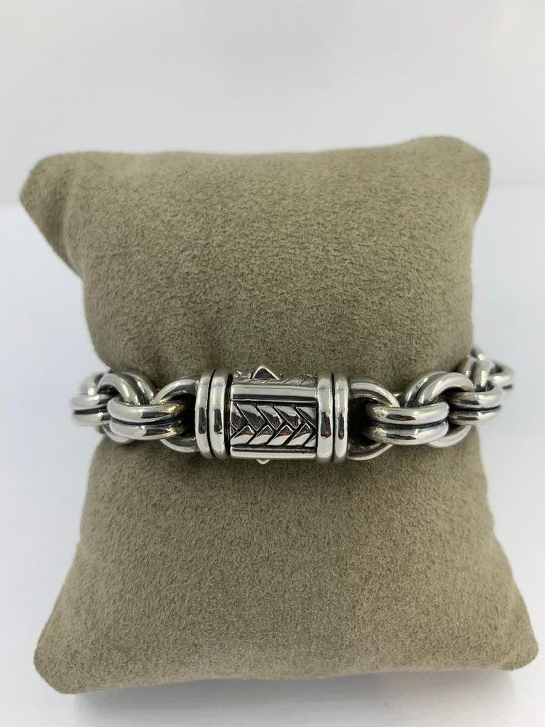 Scott Kay Silver Bracelet For Sale at 1stDibs