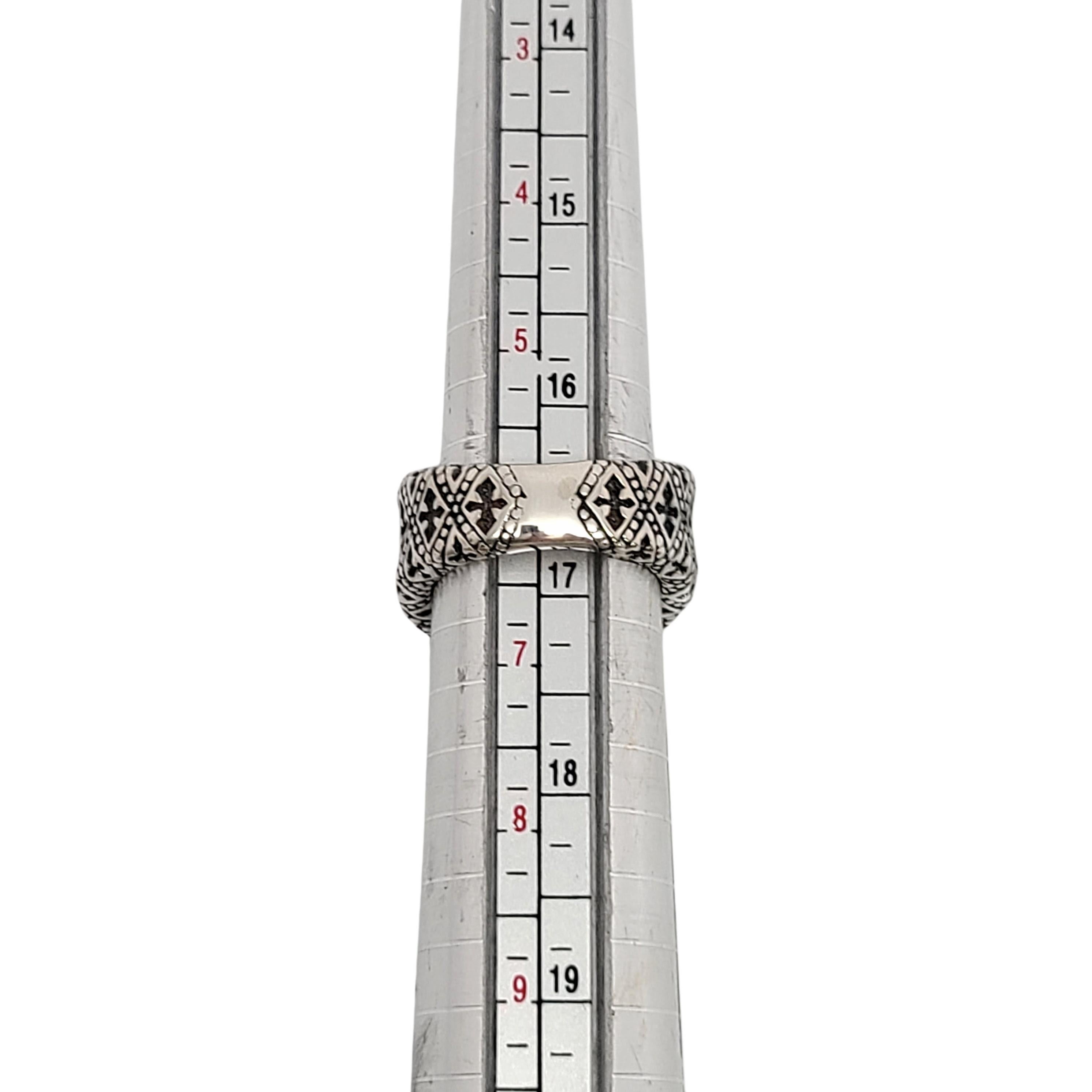 Scott Kay Sterling Silver Faith Collection Cross Ring at 1stDibs ...