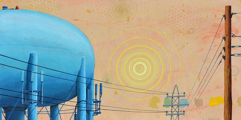 Scott McIntire - Riverhead Water Tank For Sale at 1stDibs