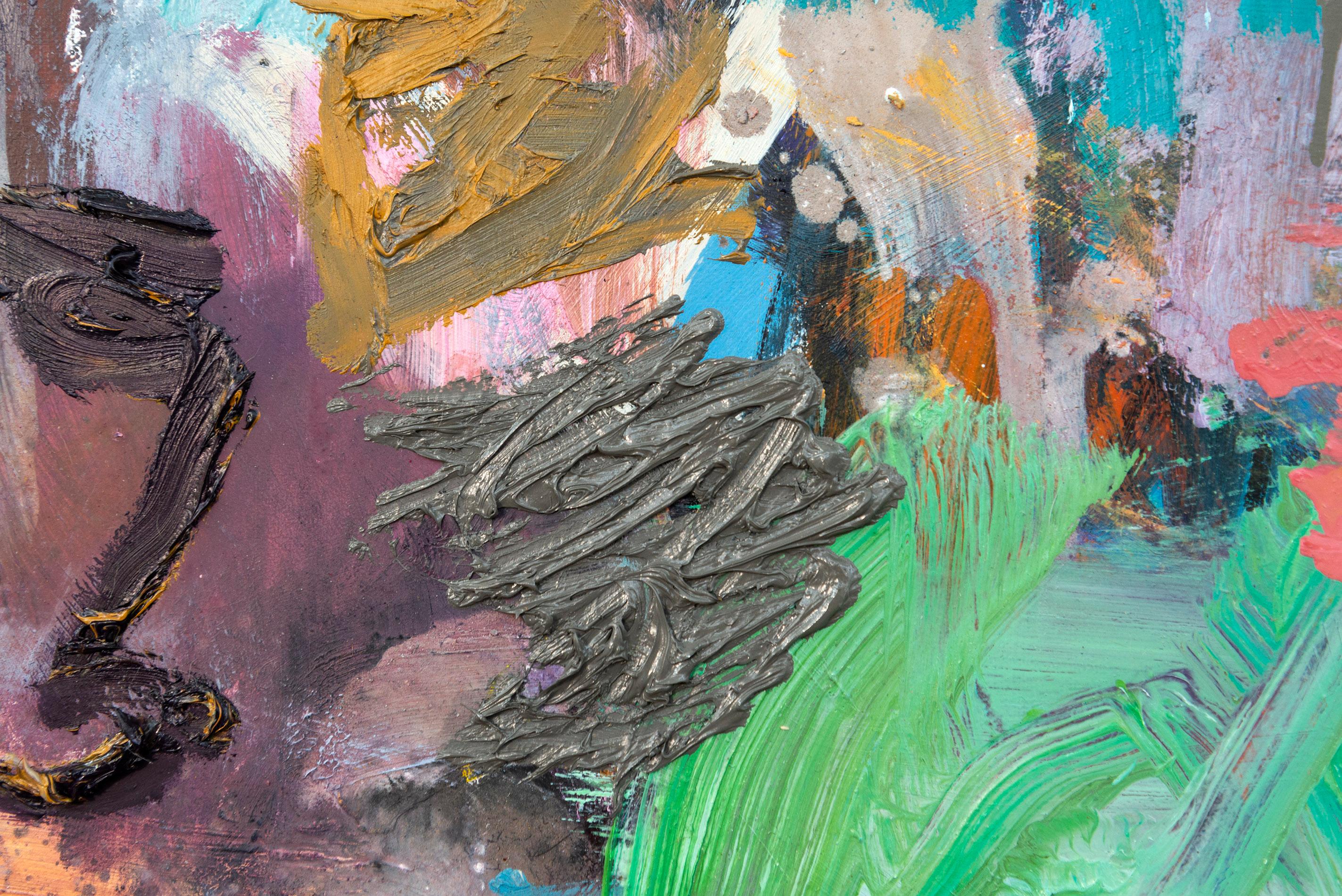 Scott Pattinson - Announce to Me - cool, vibrant, colourful, gestural ...