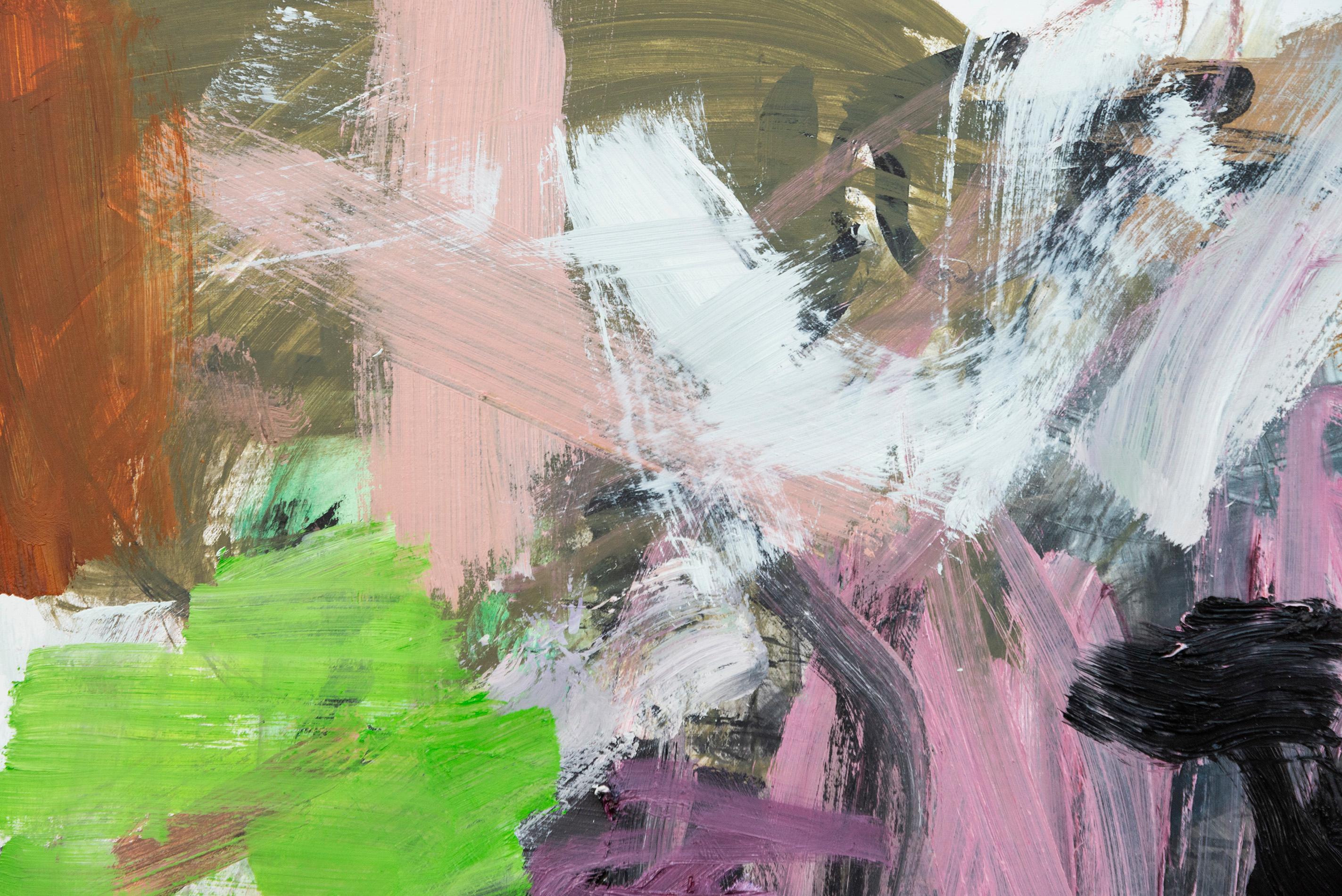 Scott Pattinson - Days Wait - cool, vibrant, colourful, gestural ...