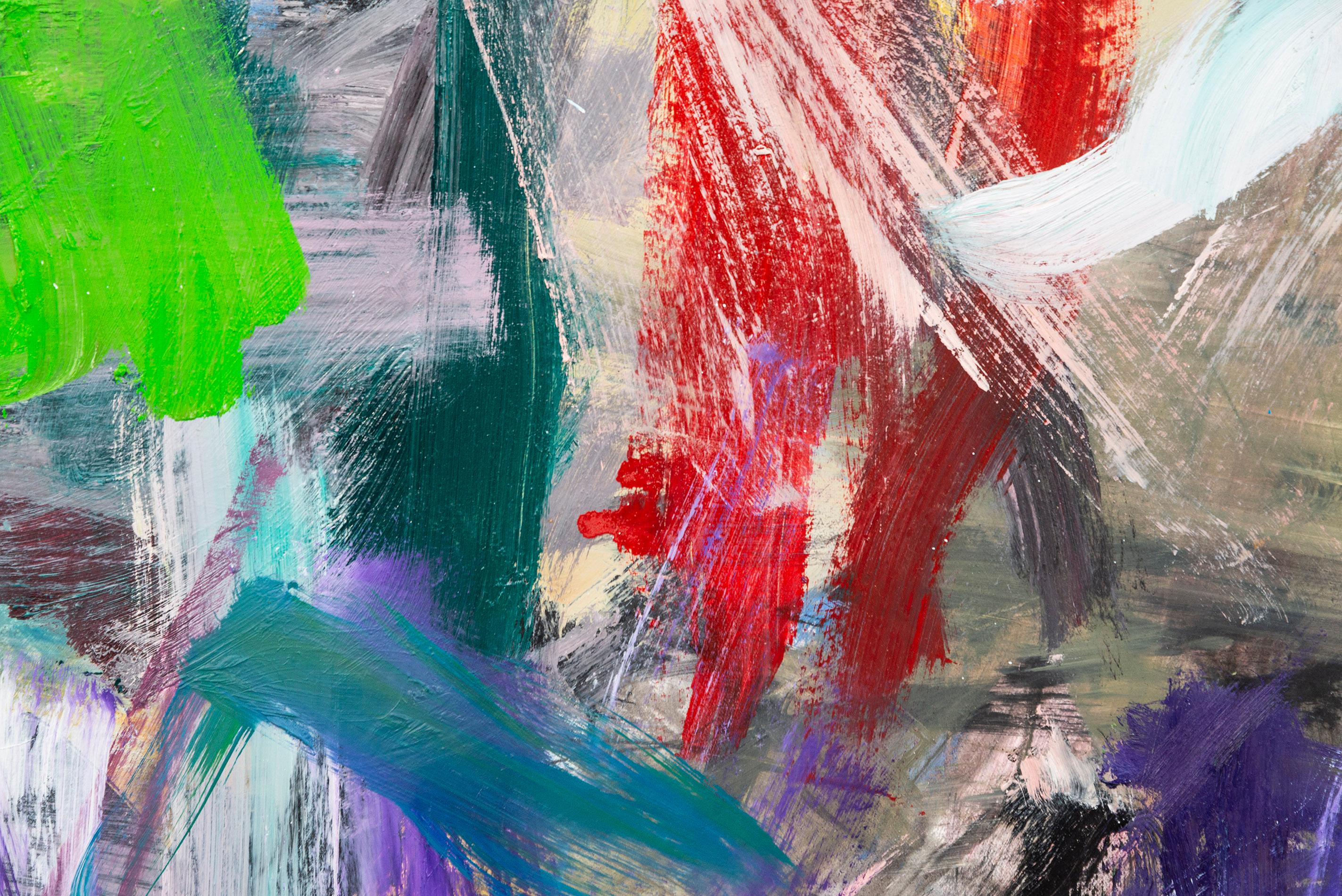Scott Pattinson - Days Wait - cool, vibrant, colourful, gestural ...