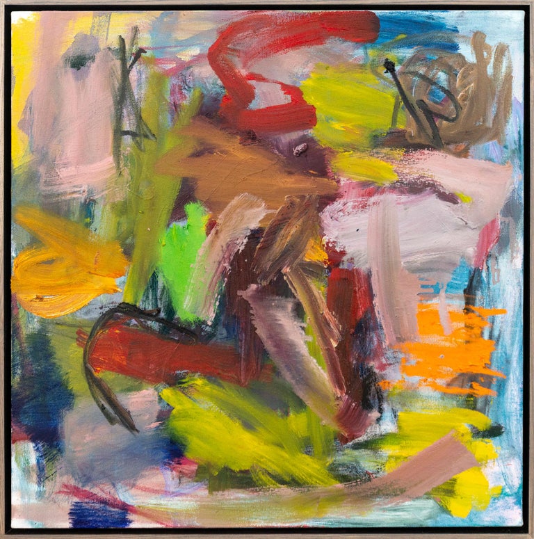 Scott Pattinson - Left There - vibrant, colourful, gestural abstraction ...