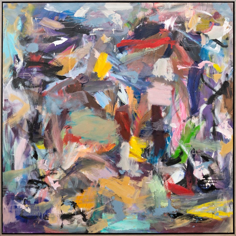 Scott Pattinson - Now They Seem - cool, vibrant, colourful, gestural ...