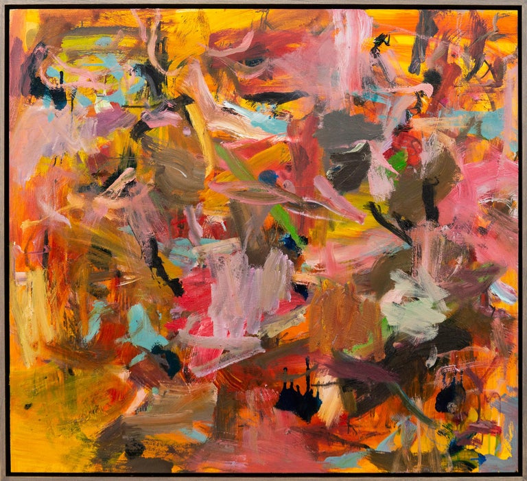 Scott Pattinson - Remained Around it - warm, colourful, gestural ...