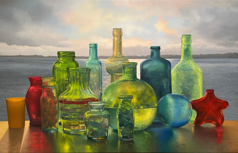 Scott Prior - Sea of Bottles For Sale at 1stDibs | scott prior art