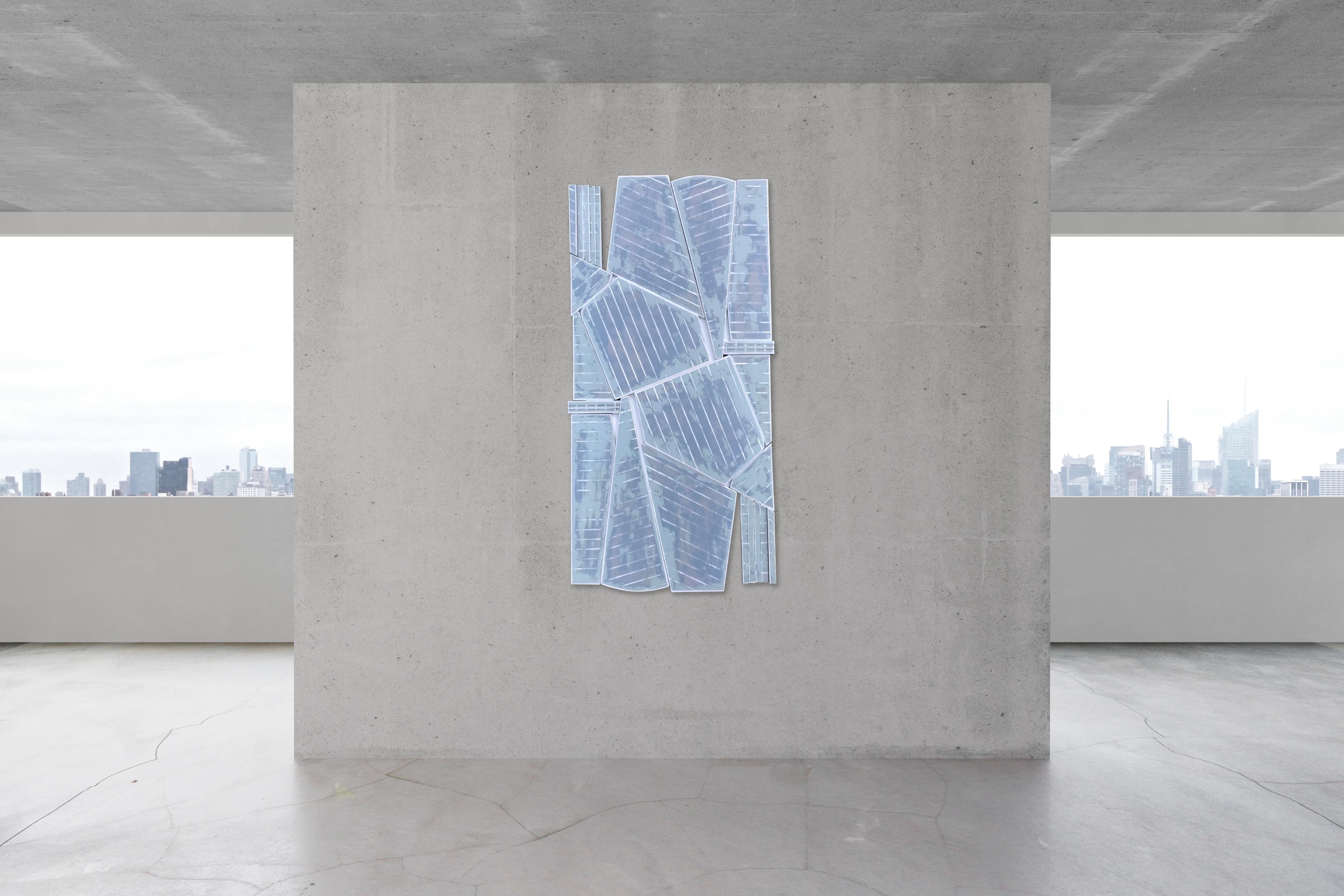 Scott Troxel - 1986 (wood wall sculpture minimal geometric modern light ...